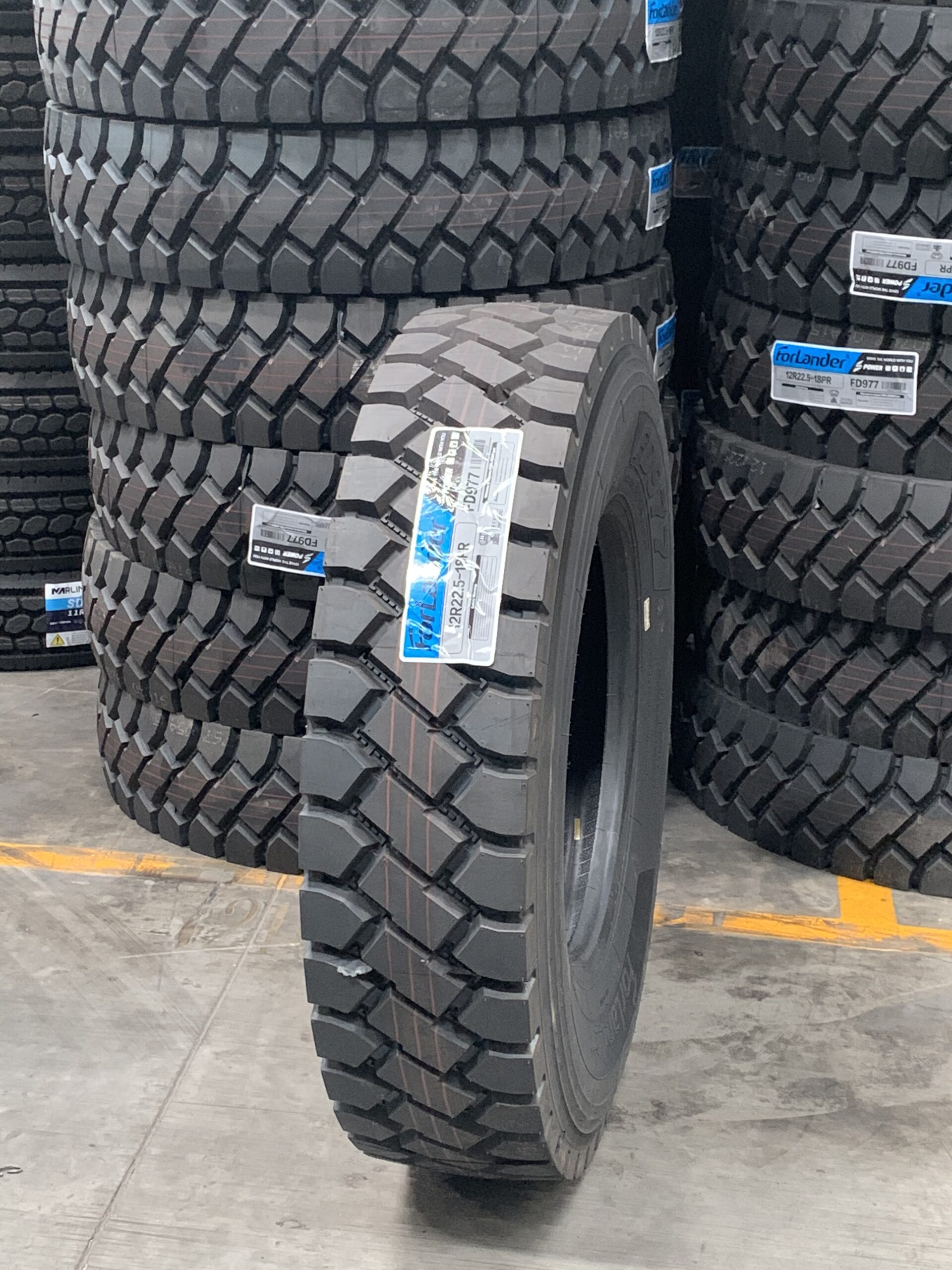 Tire expo 2023 Forlander 12R22.5 Tires