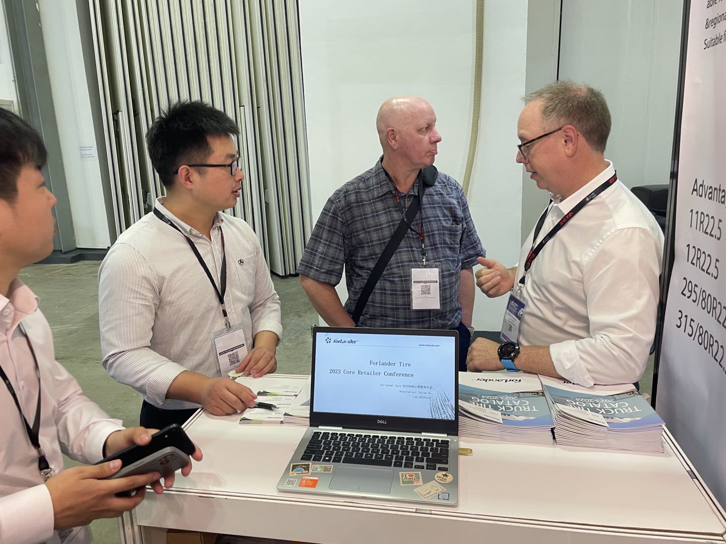 Forlander Tire Attended Singapore Tire Show 2023 with Quality Tires
