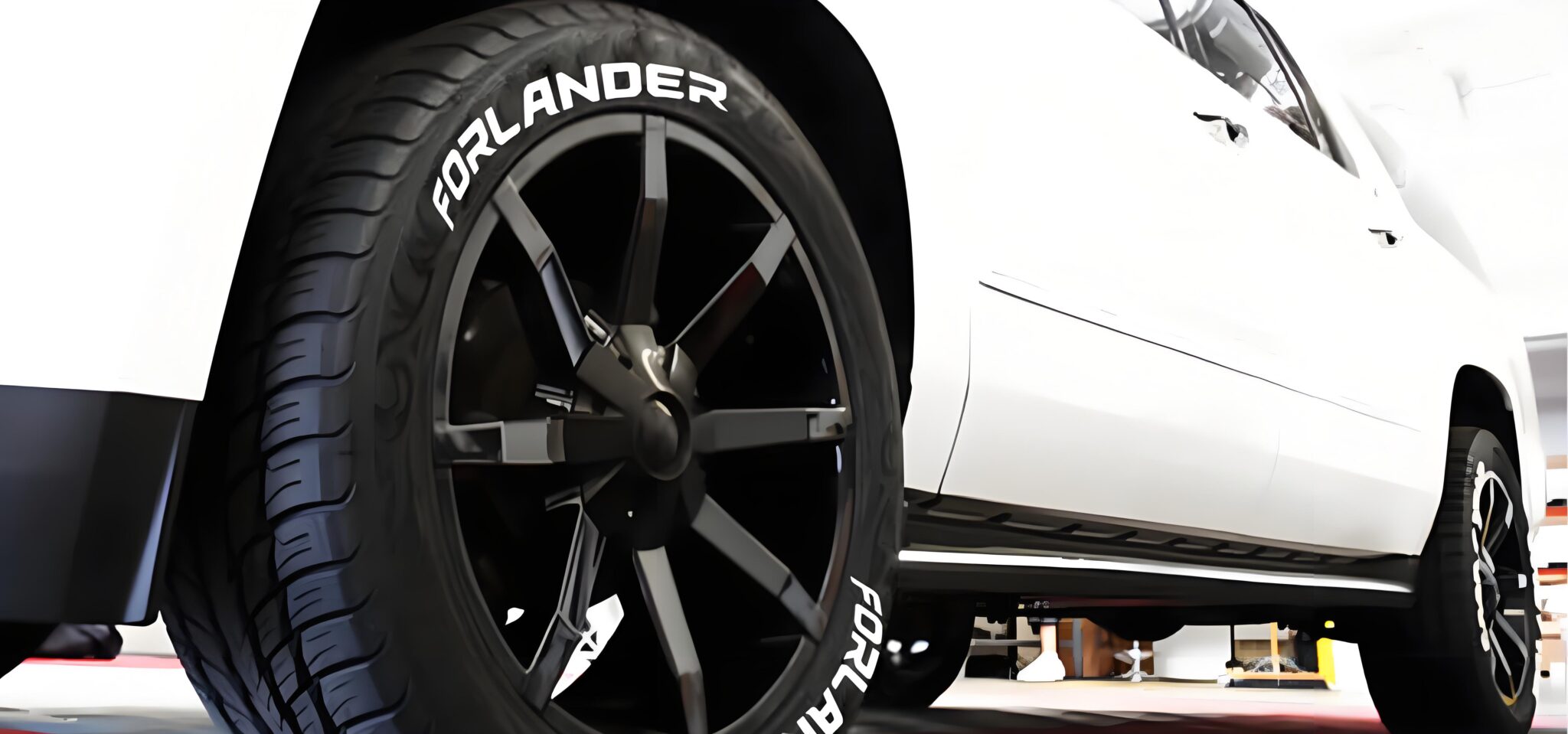 Raised White Letter Tires Design and Production Process